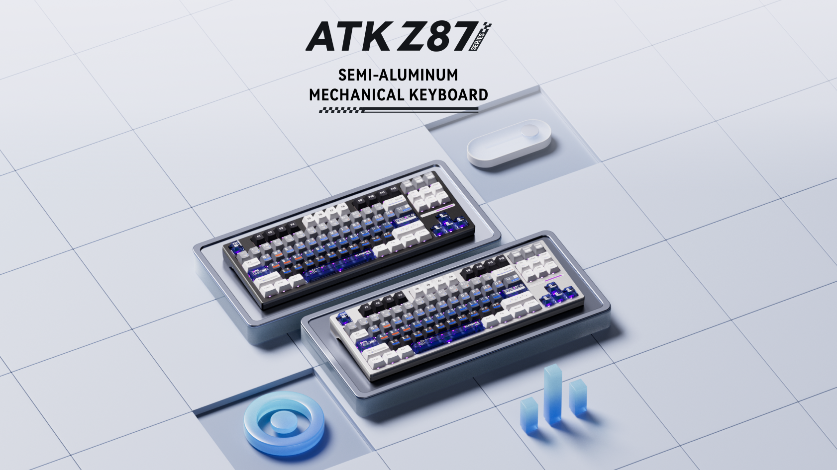 Z87 Semi-Aluminum Keyboard | Gaming Performance – ATK Gaming Gear