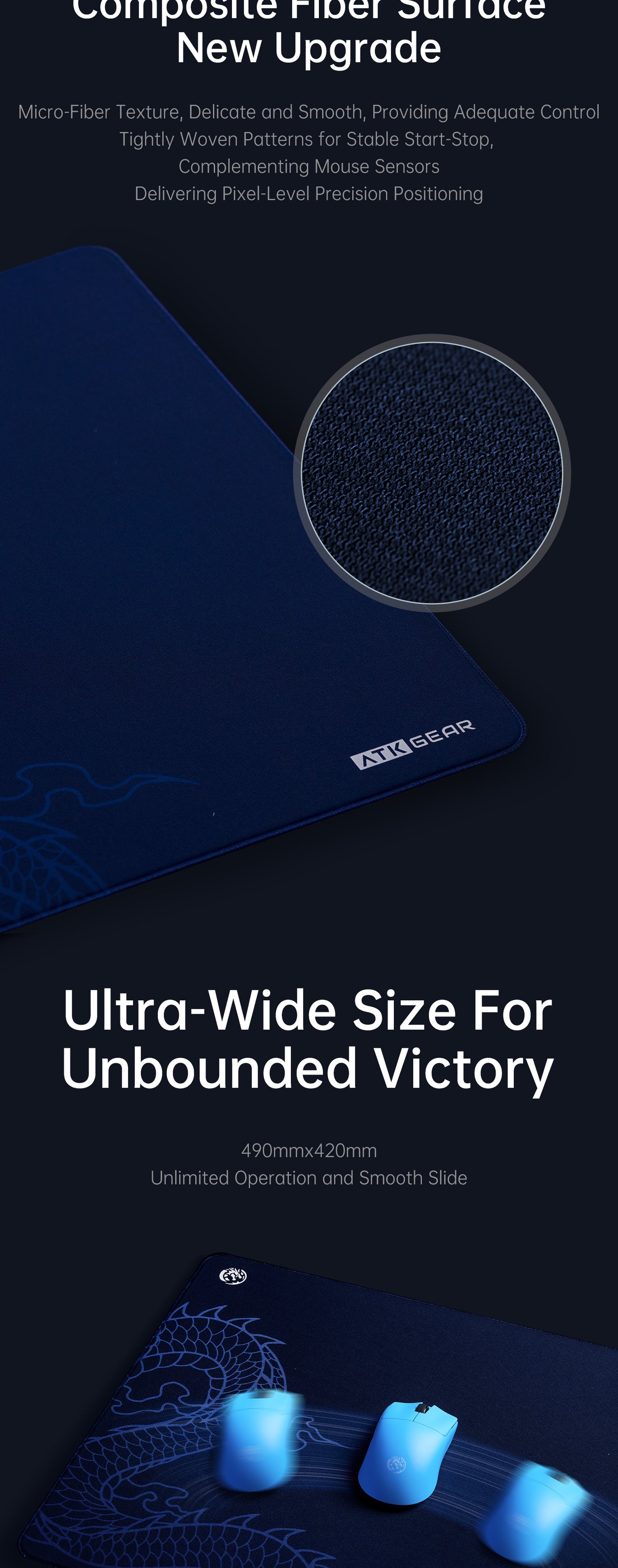 ATK LEVIATAN Esports Pad | Pro Gaming Mouse Pad – ATK Gaming Gear