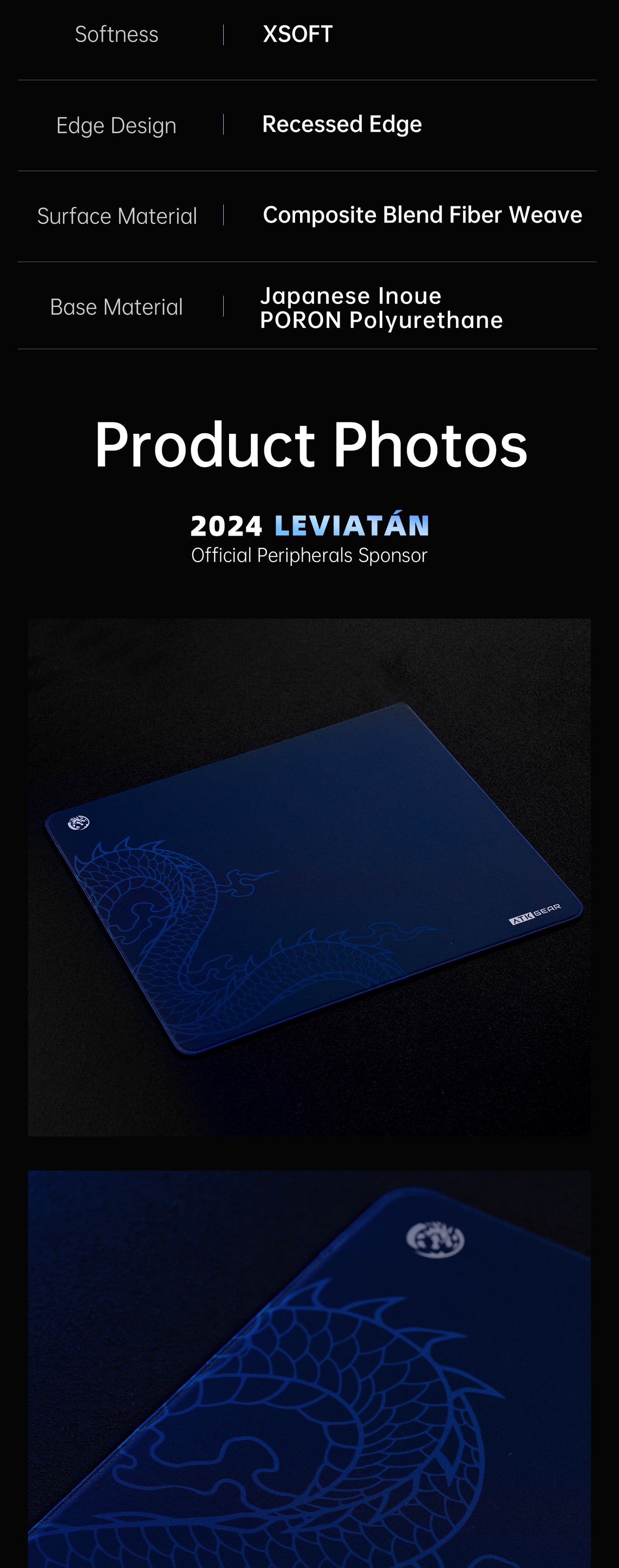 ATK LEVIATAN Esports Pad | Pro Gaming Mouse Pad – ATK Gaming Gear