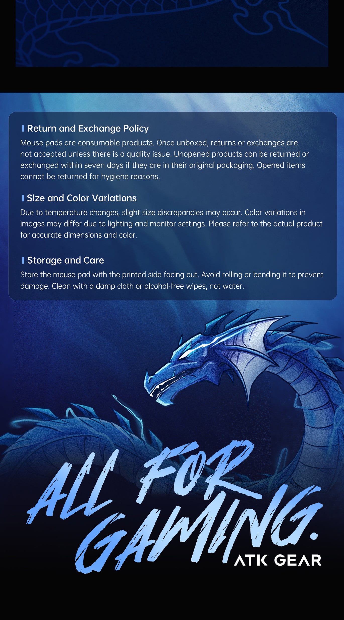 LEVIATAN Collaboration | Pro Gaming Mouse Pada – ATK Gaming Gear