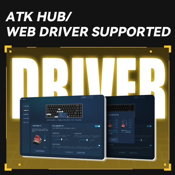 ATK 68 Magnetic Switch Gaming Keyboard