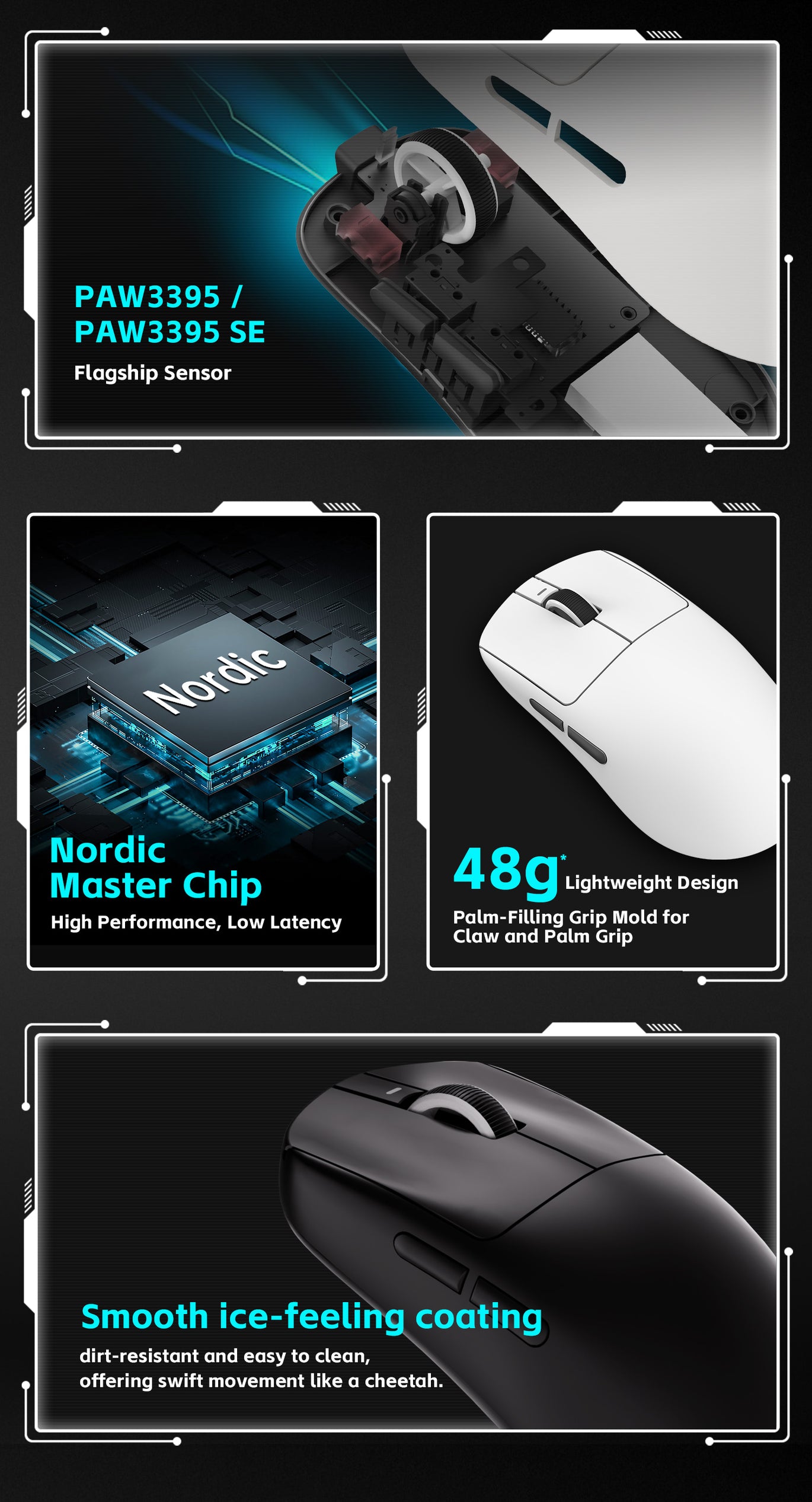 VXE Dragonfly R1 Series Wireless Mouse – ATK Gaming Gear