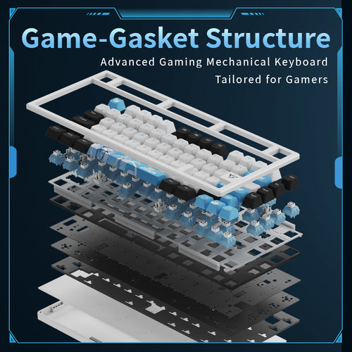 ATK VXE V75X/K Wireless Semi-Aluminum Mechanical Gaming Keyboard