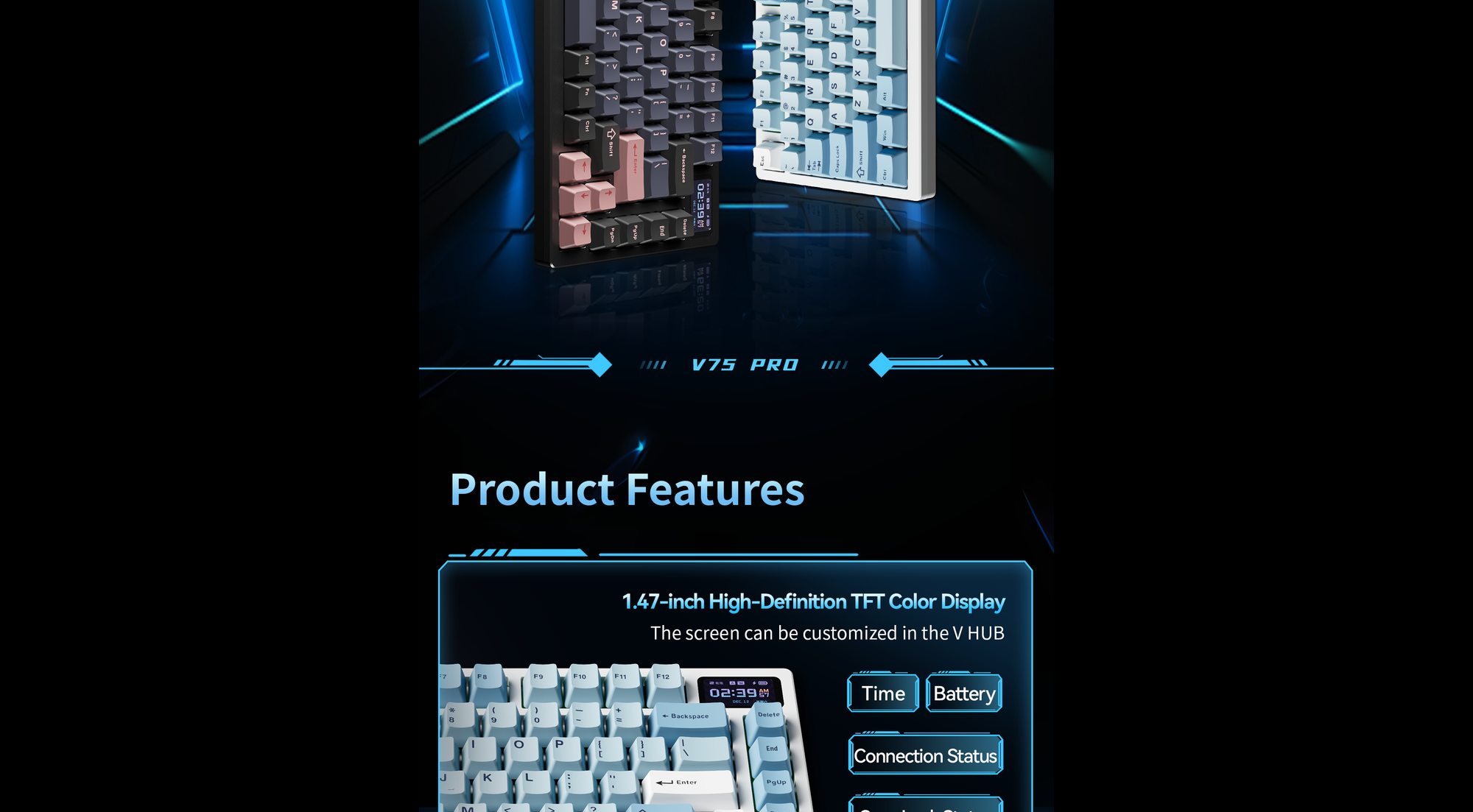 ATK V75 PRO | Wireless Mechanical Gaming Keyboard – ATK Gaming Gear