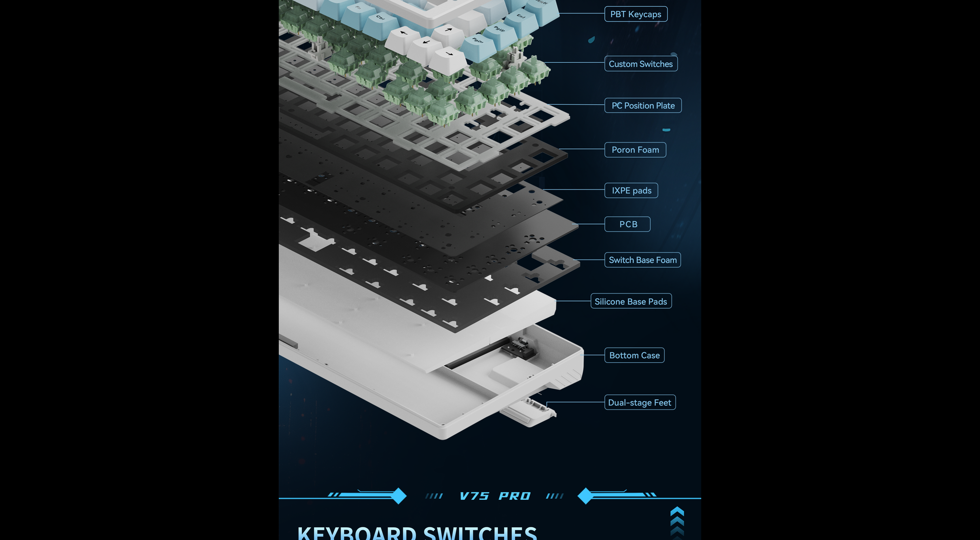ATK V75 PRO | Wireless Mechanical Gaming Keyboard – ATK Gaming Gear