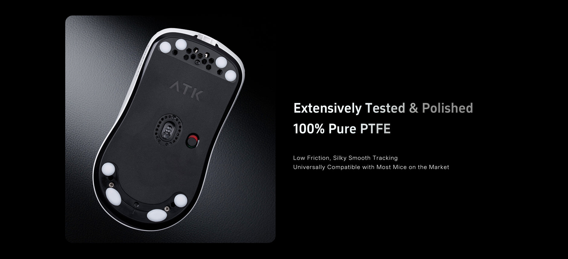 Crystal Jade Mouse Skates | Ultra-Smooth PTFE Skates – ATK Gaming Gear