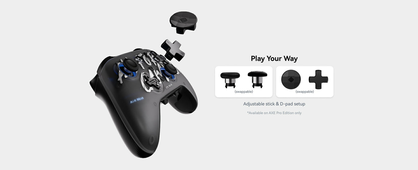 ATK AXE Series | Tri-Mode Wireless Gaming Controller – ATK Gaming Gear