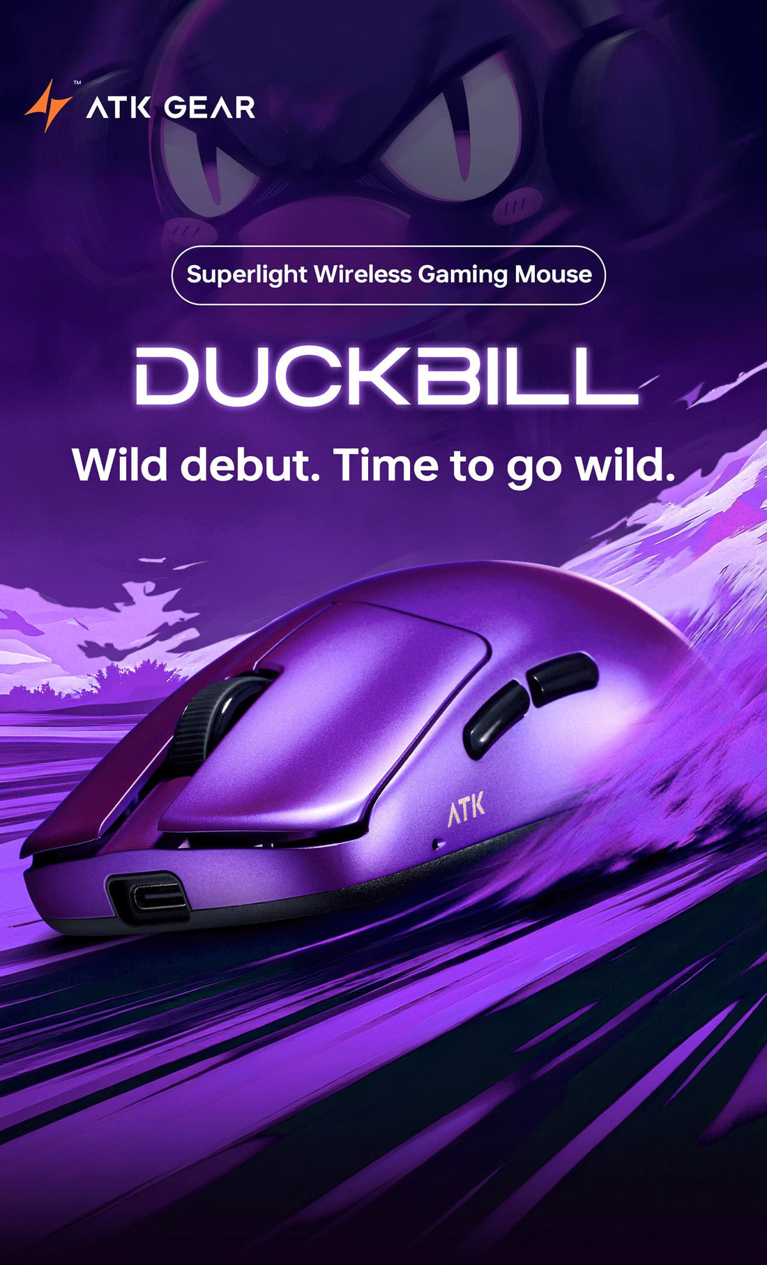 ATK Blazing Sky Duckbill Wireless Mouse – ATK Gaming Gear