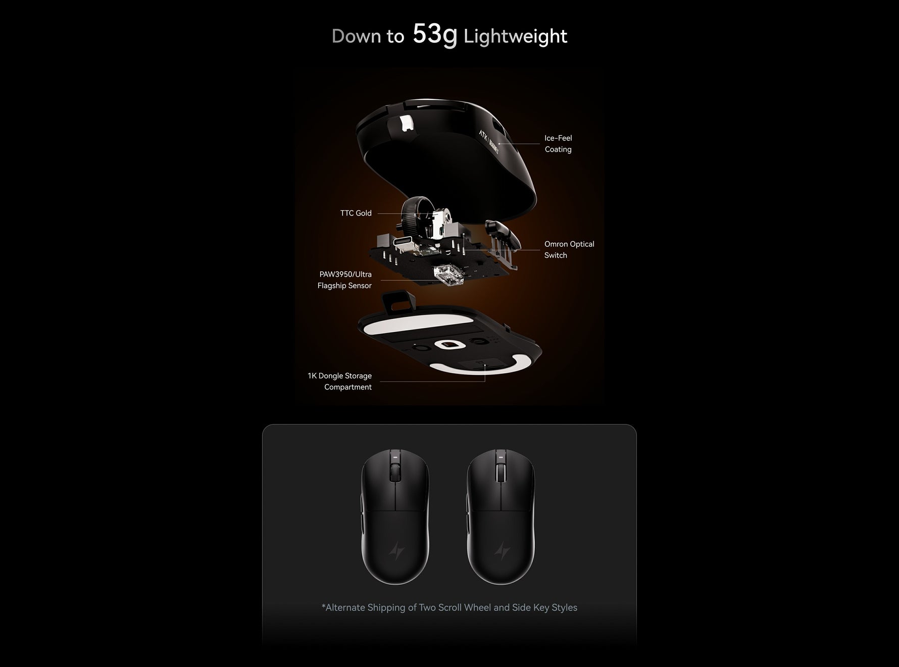 ATK Dragonfly A9 Pro Max | Lightweight Wireless Mouse – ATK Gaming Gear