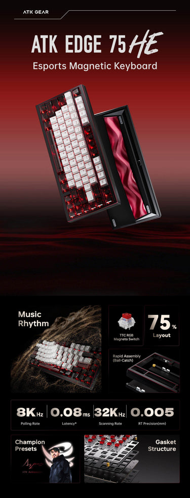 ATK EDGE 75 HE | High-Performance Magnetic Gaming Keyboard – ATK Gaming ...