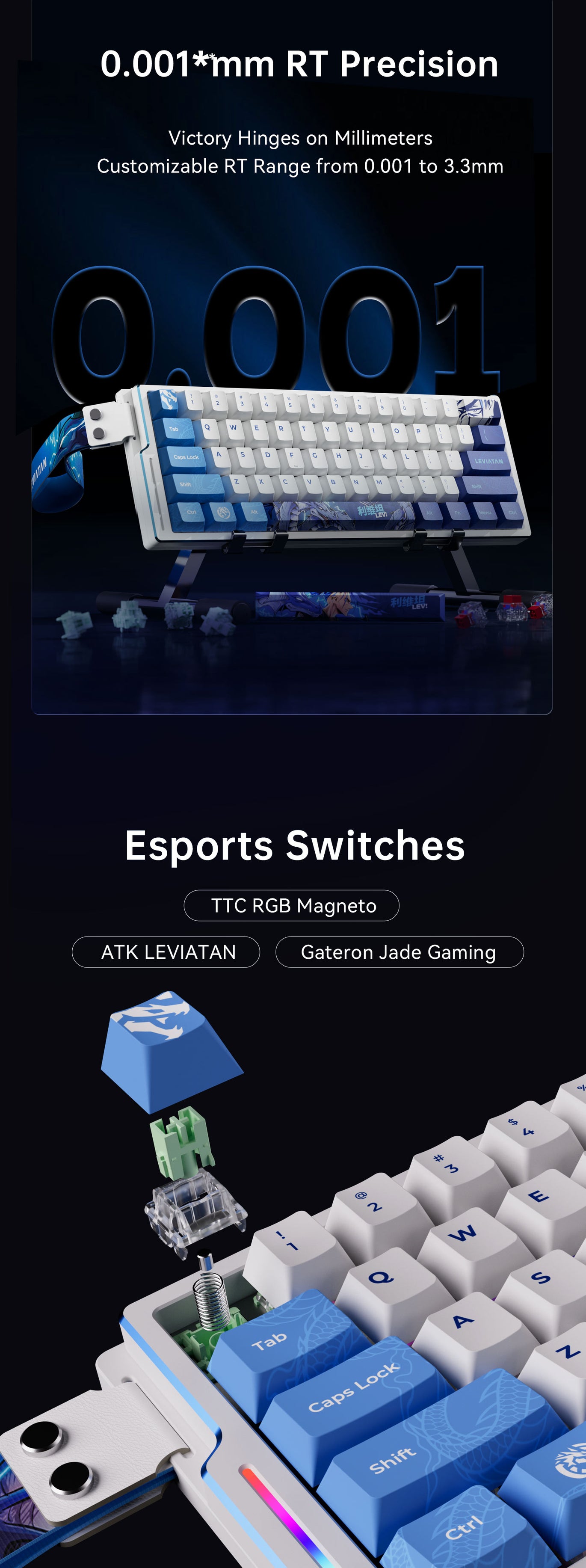 ATK EDGE 60HE ULTIMATE | Magnetic Esports Keyboard - LEVIATAN – ATK ...