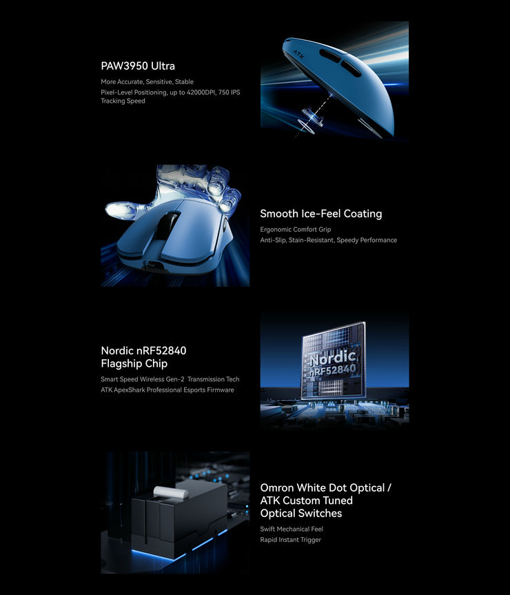 ATK F1 Extreme | Ultra-light Wireless Gaming Mouse – ATK Gaming Gear