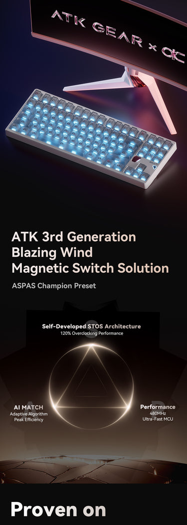 ATK × QK Hex80 TKL Magnetic Switch Keyboard – ATK Gaming Gear