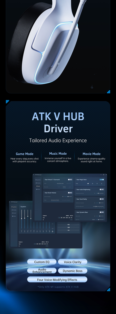 ATK Mercury I | Tri-mode Wireless Gaming Headset – ATK Gaming Gear