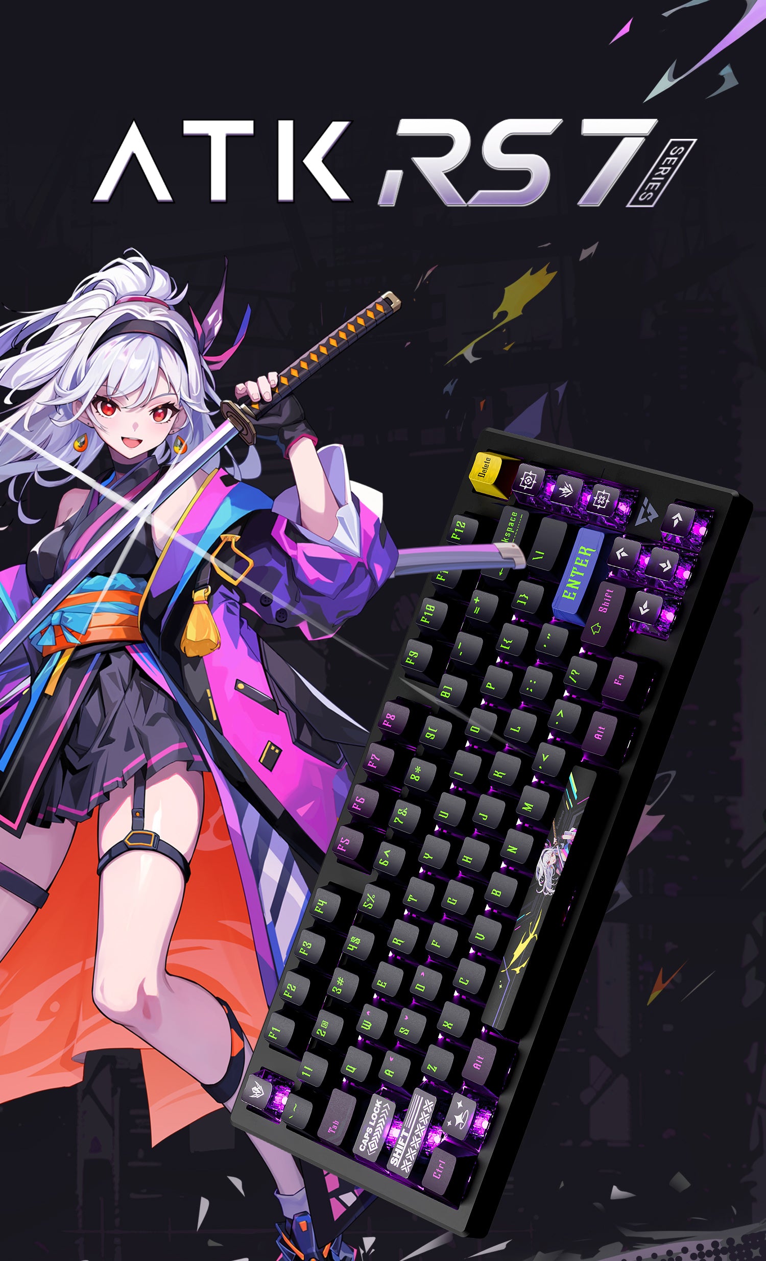 ATK RS7 | Hall Effect eSports Gaming Keyboard – ATK Gaming Gear