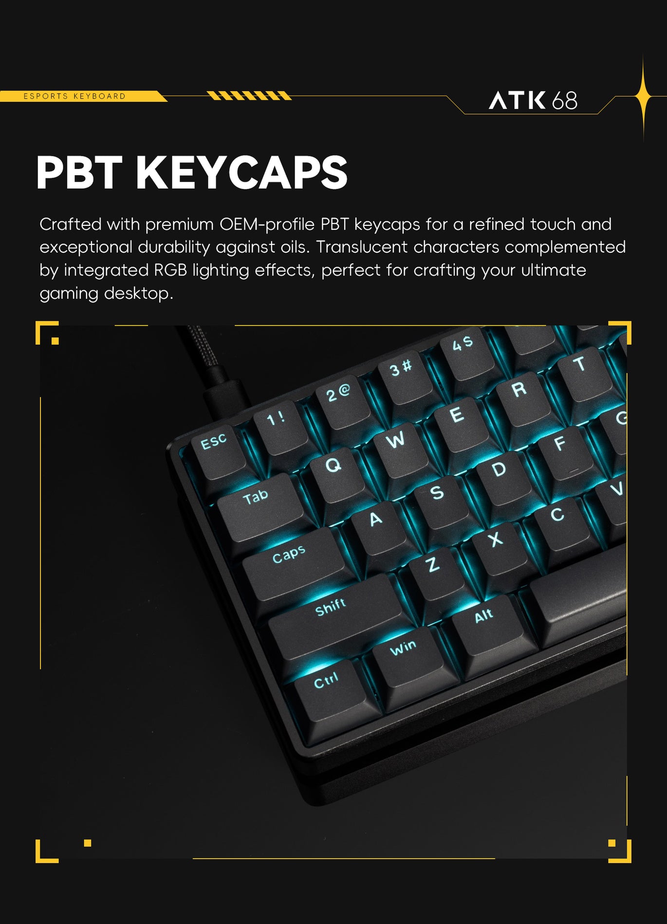 ATK68 | Magnetic Switch Gaming Keyboard – ATK Gaming Gear