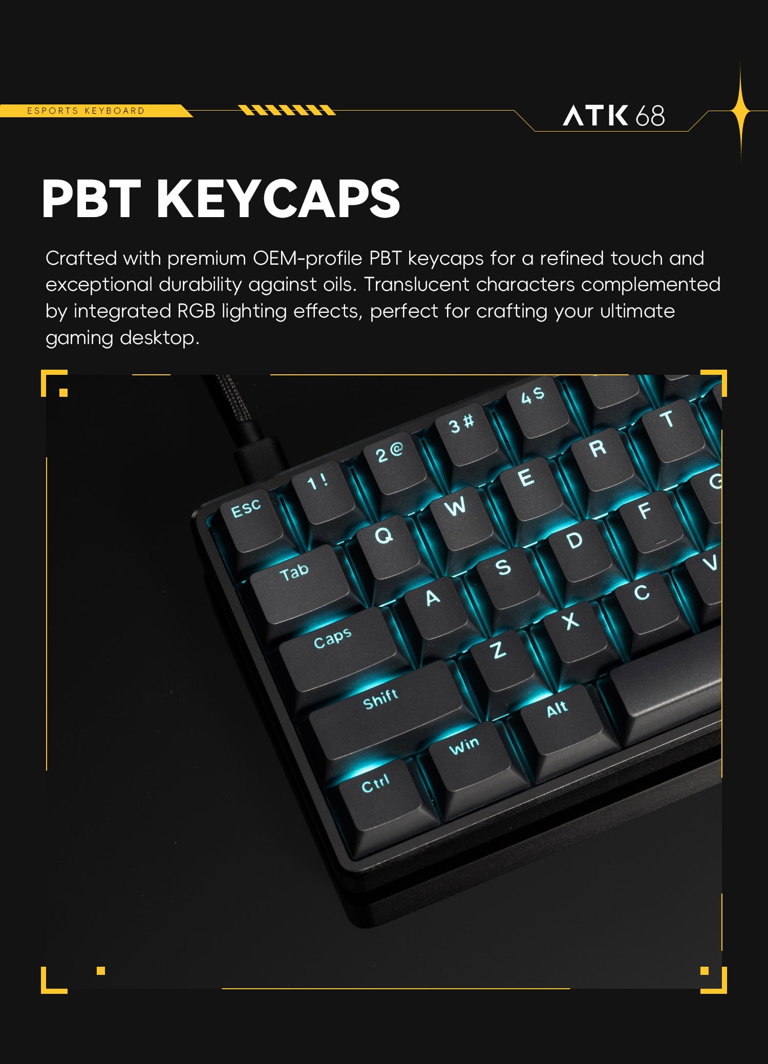 ATK68 | Magnetic Switch Gaming Keyboard – ATK Gaming Gear