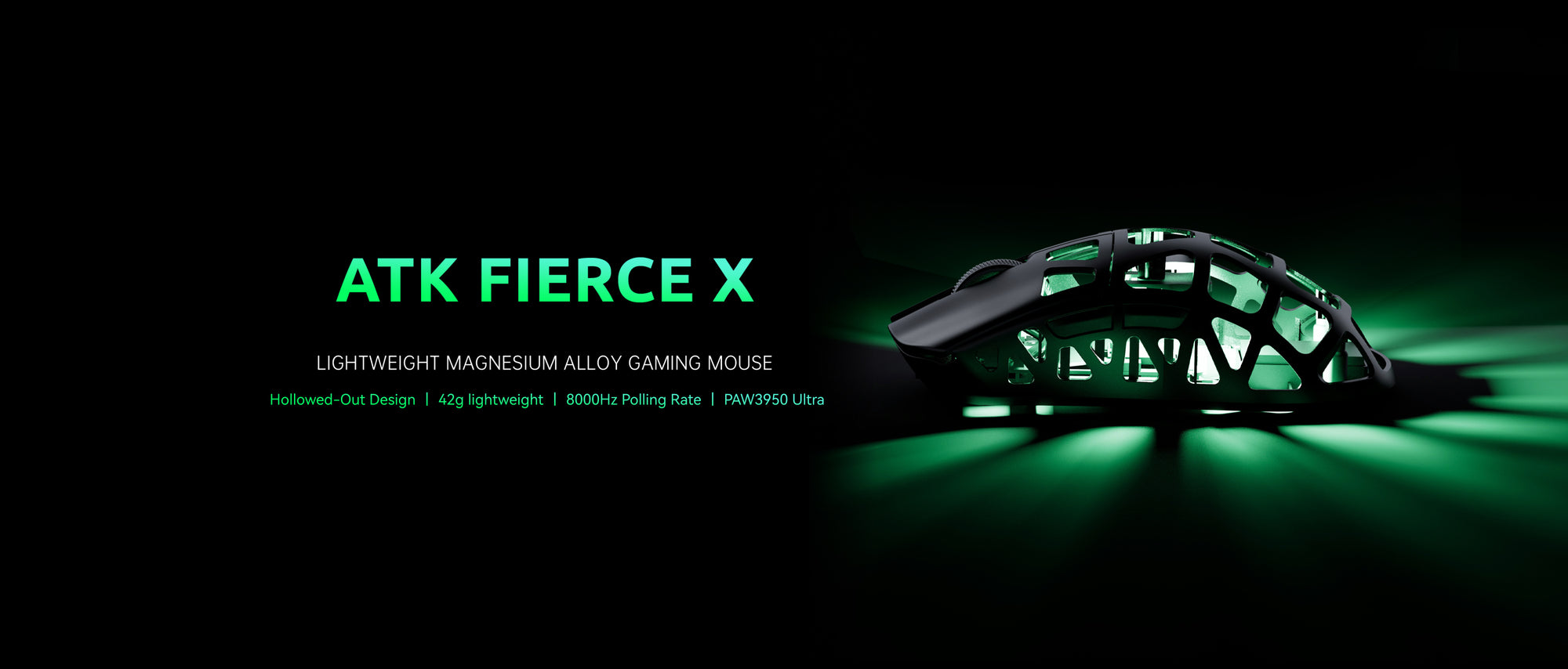 ATK FIERCE X | Lightweight Magnesium Alloy Gaming Mouse – ATK Gaming Gear