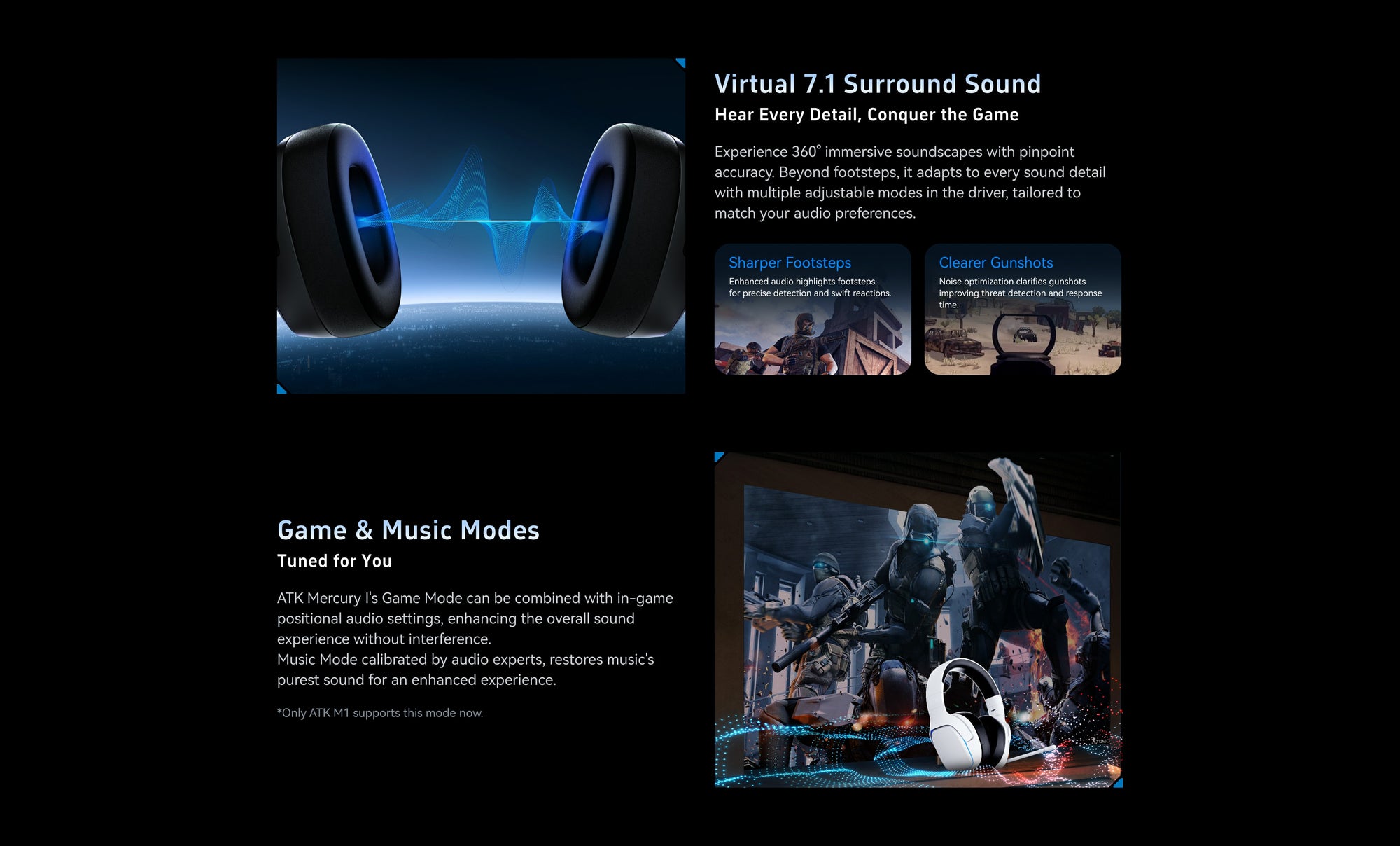 ATK Mercury I | Tri-mode Wireless Gaming Headset – ATK Gaming Gear