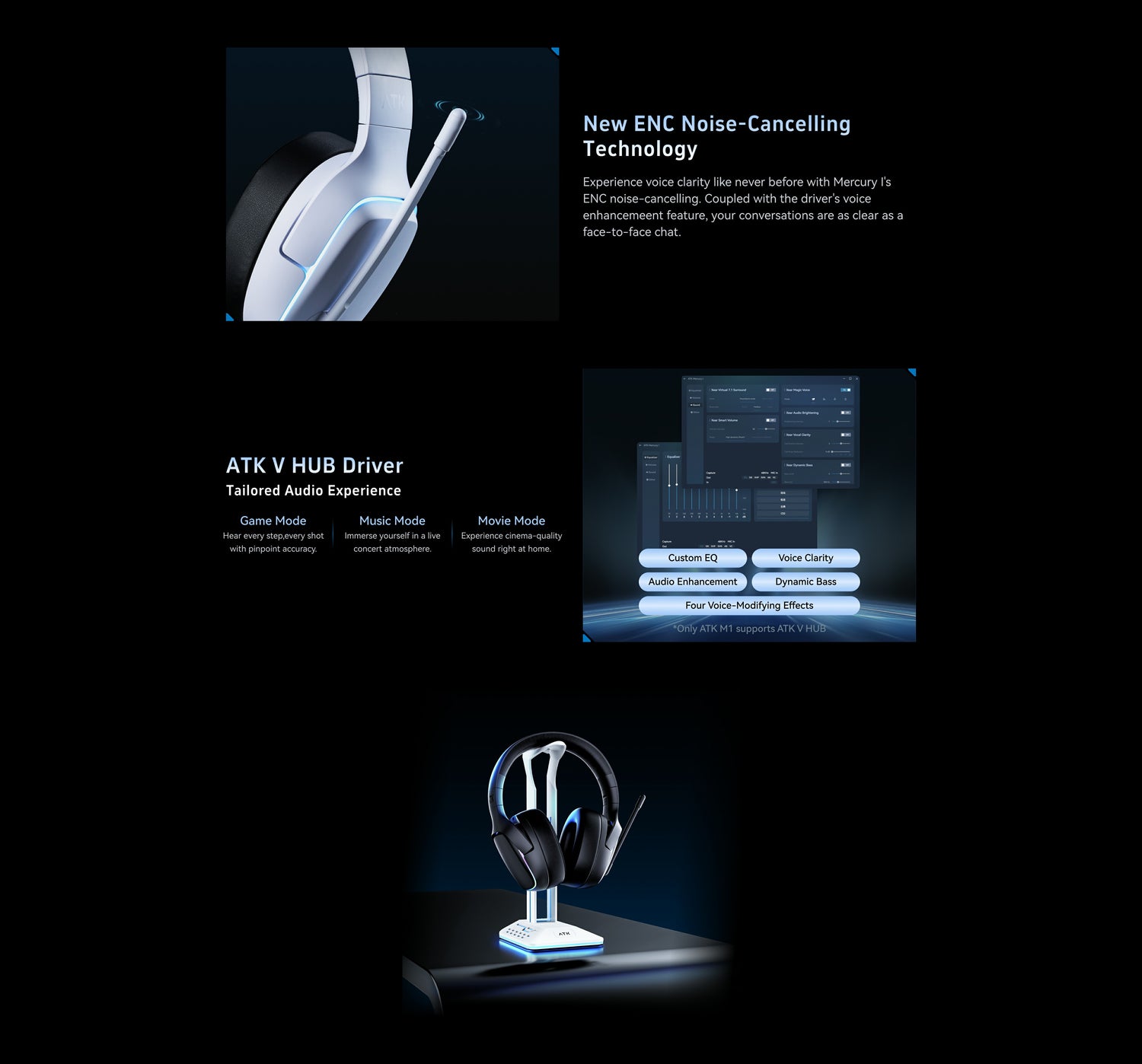 ATK Mercury I | Tri-mode Wireless Gaming Headset – ATK Gaming Gear