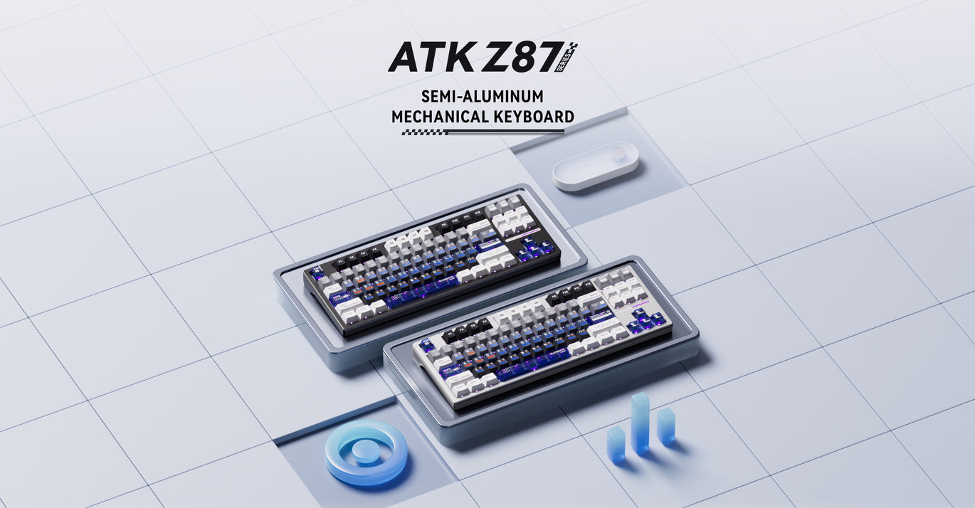 ATK Z87 | Wireless Semi-Aluminum Mechanical Keyboard – ATK Gaming Gear