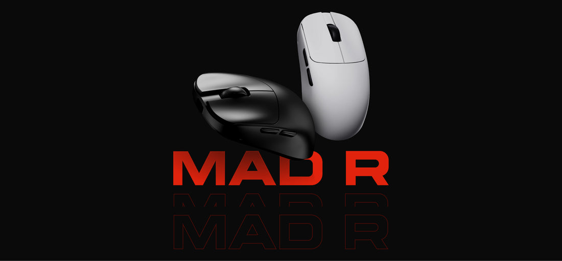 VXE MAD R Major+ Wireless, Wired - Optical Sensor 42,000 DPI PAW3950 ...